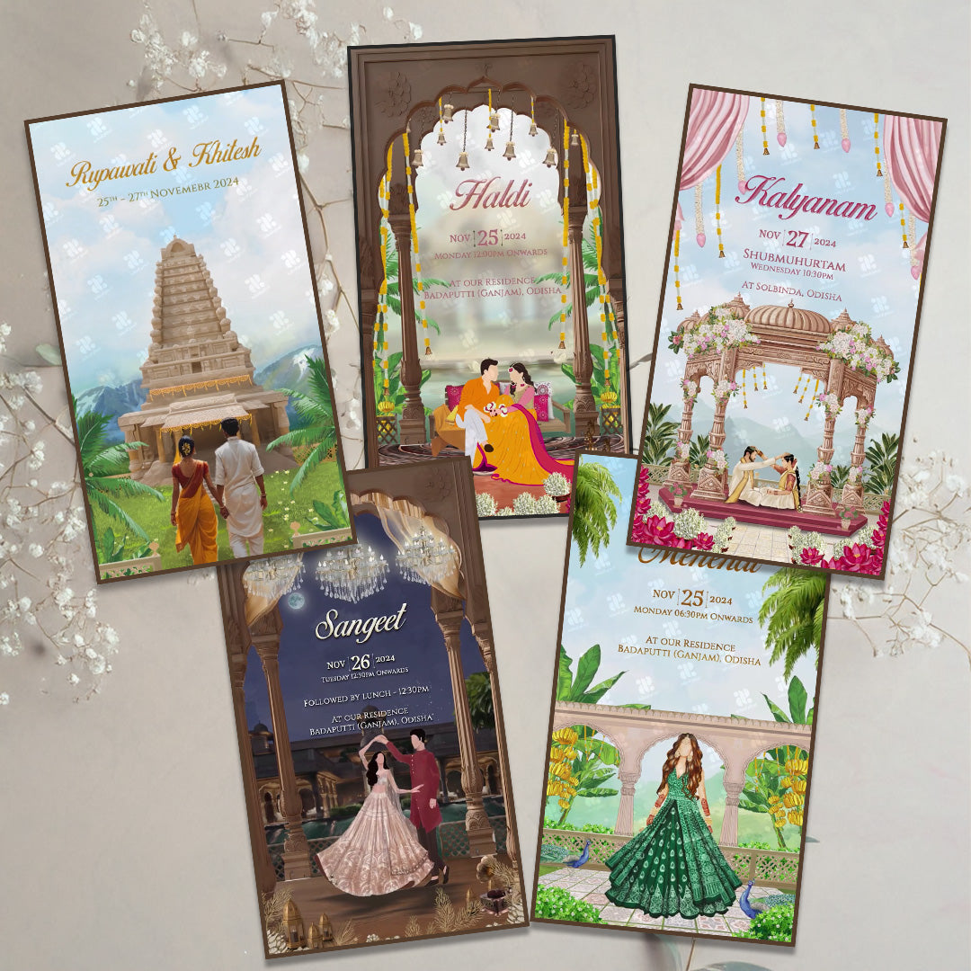 Wedding Invites – Inked Pixel Designs