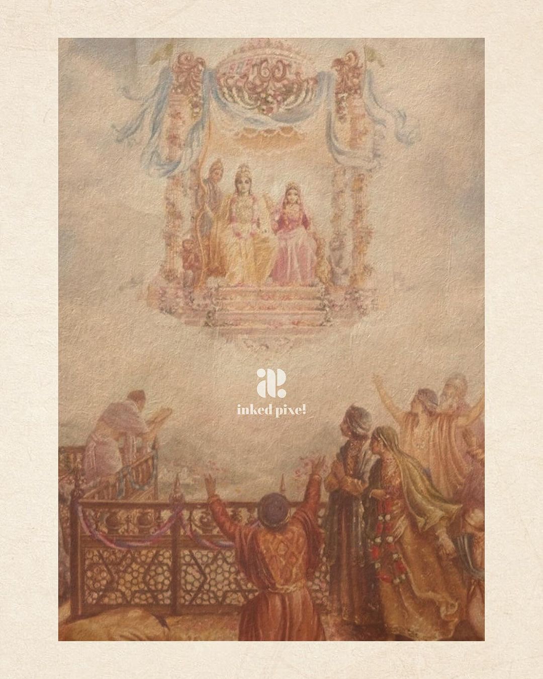 Traditional Ram Sita Wedding Invitation – Inked Pixel Designs